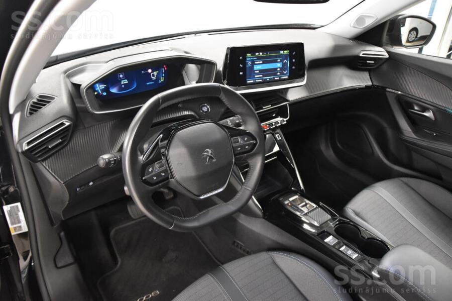 Black Peugeot 2008 2022 in Riga, with an engine capacity of 1.20 L and mileage of 56 thousand km for 20490 €, photo 13 on AUTOMOTO.COM.LV