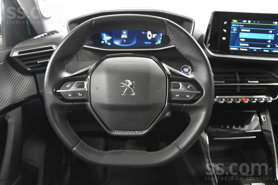 Black Peugeot 2008 2022 in Riga, with an engine capacity of 1.20 L and mileage of 56 thousand km for 20490 €, photo 23 on AUTOMOTO.COM.LV