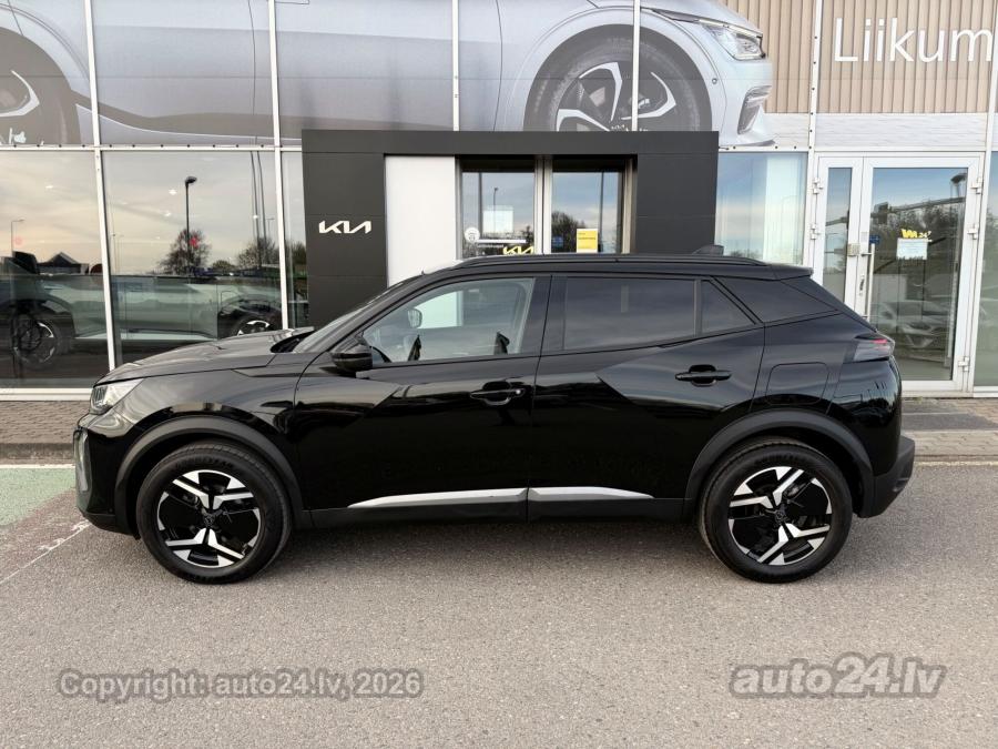 Black Peugeot 2008 2024 in Tallinn, with an engine capacity of 1.20 L and mileage of 9 thousand km for 24900 €, photo 3 on AUTOMOTO.COM.LV