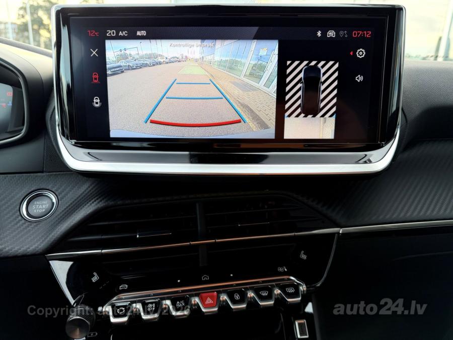 Black Peugeot 2008 2024 in Tallinn, with an engine capacity of 1.20 L and mileage of 9 thousand km for 24900 €, photo 10 on AUTOMOTO.COM.LV