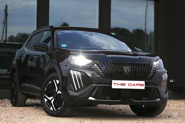 Black Peugeot 2008 2024 in Tukums, with an engine capacity of 0.00 L and mileage of 3 thousand km for 27290 €, photo 1 on AUTOMOTO.COM.LV