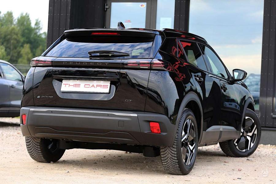 Black Peugeot 2008 2024 in Tukums, with an engine capacity of 0.00 L and mileage of 3 thousand km for 27290 €, photo 3 on AUTOMOTO.COM.LV