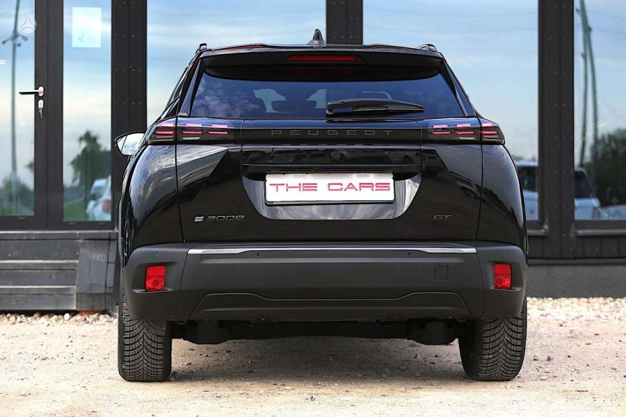 Black Peugeot 2008 2024 in Tukums, with an engine capacity of 0.00 L and mileage of 3 thousand km for 27290 €, photo 4 on AUTOMOTO.COM.LV
