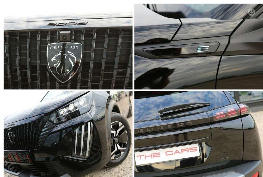 Black Peugeot 2008 2024 in Tukums, with an engine capacity of 0.00 L and mileage of 3 thousand km for 27290 €, photo 31 on AUTOMOTO.COM.LV