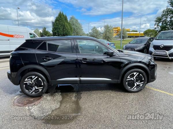 Black Peugeot 2008 2026 in Tartu, with an engine capacity of 1.20 L and mileage of 0 thousand km for 25990 €, photo 7 on AUTOMOTO.COM.LV