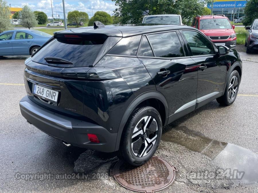 Black Peugeot 2008 2026 in Tartu, with an engine capacity of 1.20 L and mileage of 0 thousand km for 25990 €, photo 9 on AUTOMOTO.COM.LV