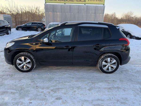 Black Peugeot 2008 2015 in Utena, with an engine capacity of 1.20 L and mileage of 185 thousand km for 4500 €, photo 5 on AUTOMOTO.COM.LV