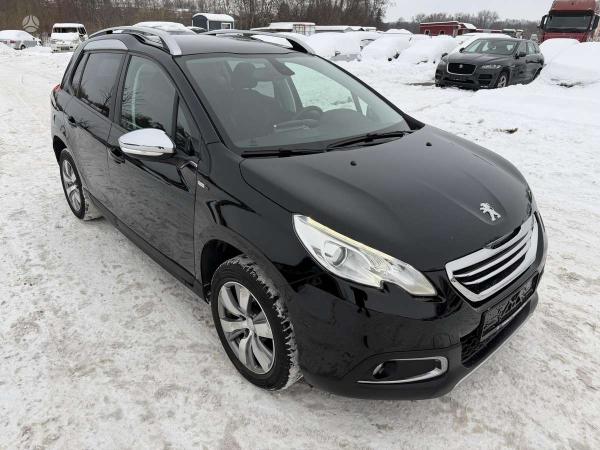 Black Peugeot 2008 2015 in Utena, with an engine capacity of 1.20 L and mileage of 185 thousand km for 4450 €, photo 3 on AUTOMOTO.COM.LV