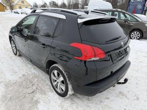 Black Peugeot 2008 2015 in Utena, with an engine capacity of 1.20 L and mileage of 185 thousand km for 4450 €, photo 4 on AUTOMOTO.COM.LV