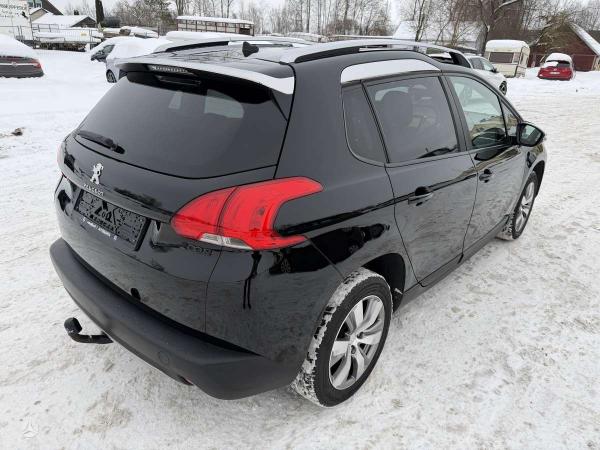 Black Peugeot 2008 2015 in Utena, with an engine capacity of 1.20 L and mileage of 185 thousand km for 4450 €, photo 6 on AUTOMOTO.COM.LV
