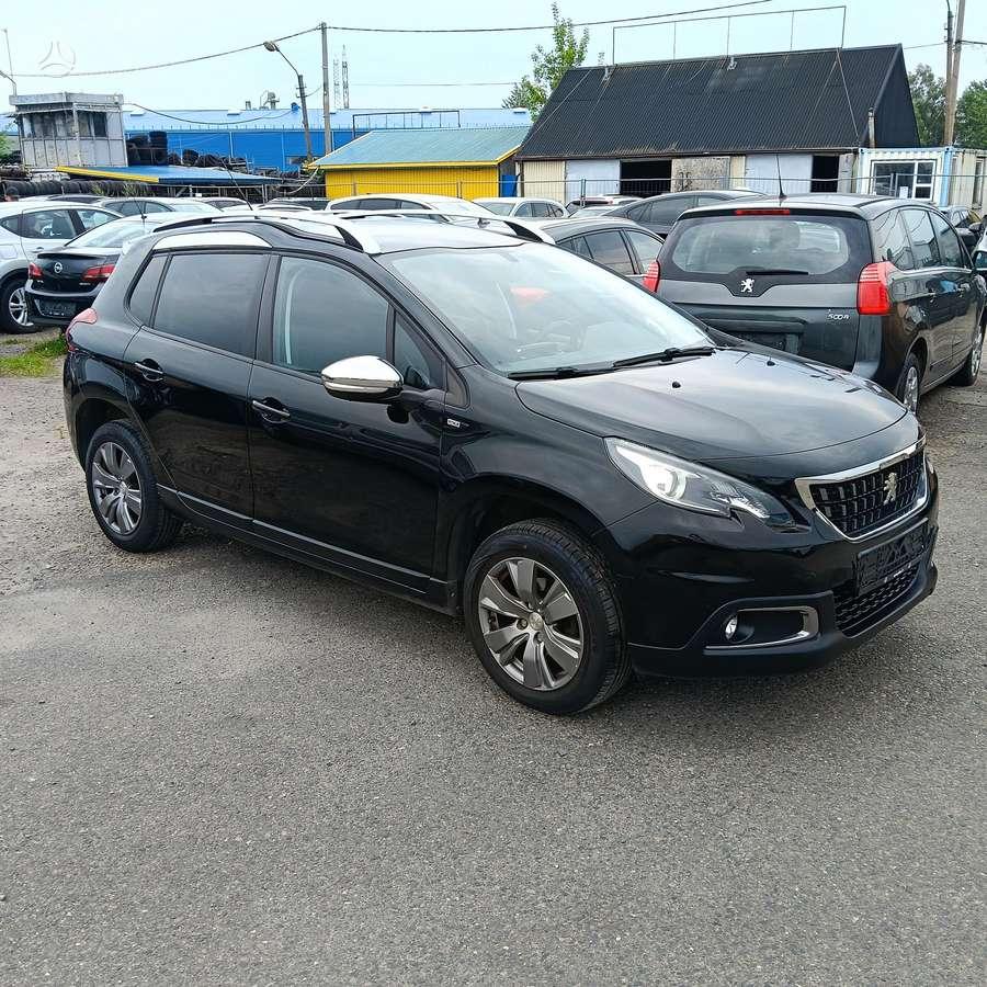 Melns Peugeot 2008 2017 Kauņa, ar dzinēja tilpumu 1.20 L un nobraukumu 99 tūkst. km par 5150 €, foto 8 vietnē AUTOMOTO.COM.LV