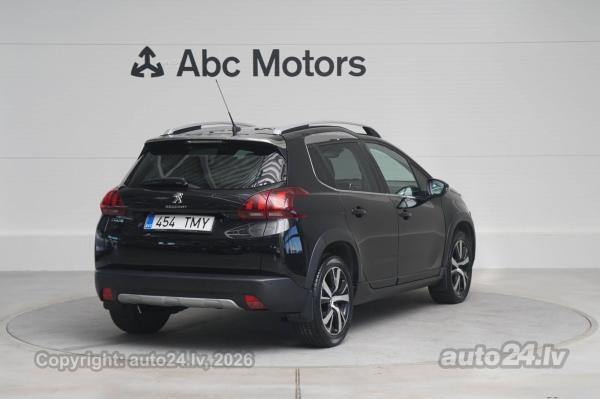 Black Peugeot 2008 2017 in Tallinn, with an engine capacity of 1.20 L and mileage of 86 thousand km for 9790 €, photo 4 on AUTOMOTO.COM.LV