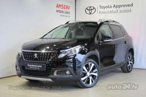 Black Peugeot 2008 2019 in Tallinn, with an engine capacity of 1.20 L and mileage of 104 thousand km for 10990 €, photo  on AUTOMOTO.COM.LV