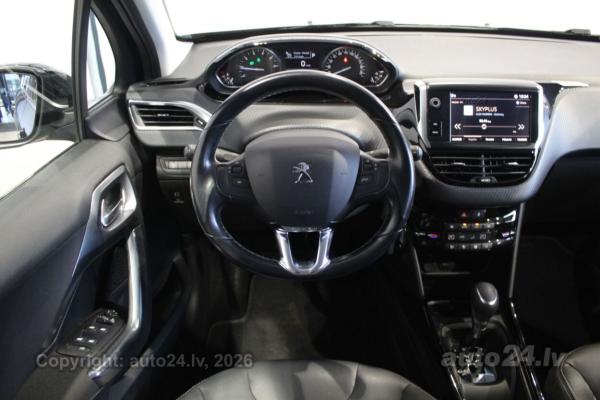 Black Peugeot 2008 2019 in Tallinn, with an engine capacity of 1.20 L and mileage of 104 thousand km for 10990 €, photo 9 on AUTOMOTO.COM.LV