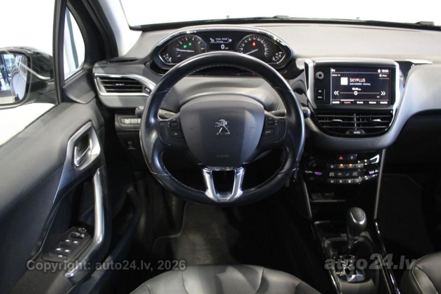 Black Peugeot 2008 2019 in Tallinn, with an engine capacity of 1.20 L and mileage of 104 thousand km for 10990 €, photo 10 on AUTOMOTO.COM.LV
