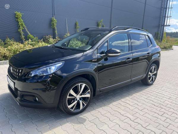 Melns Peugeot 2008 2019 Viļņa, ar dzinēja tilpumu 1.20 L un nobraukumu 68 tūkst. km par 8850 €, foto 2 vietnē AUTOMOTO.COM.LV