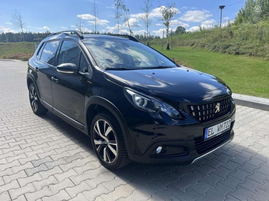 Black Peugeot 2008 2019 in Vilnius, with an engine capacity of 1.20 L and mileage of 68 thousand km for 8850 €, photo 13 on AUTOMOTO.COM.LV