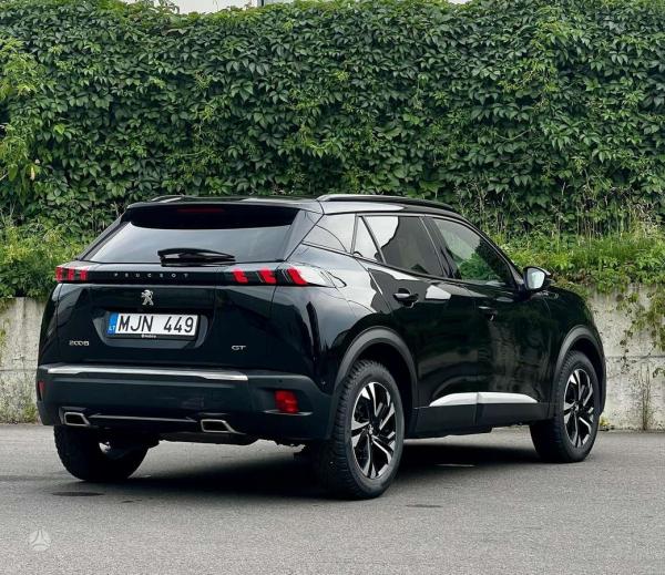 Black Peugeot 2008 2022 in Vilnius, with an engine capacity of 1.20 L and mileage of 59 thousand km for 18900 €, photo 8 on AUTOMOTO.COM.LV