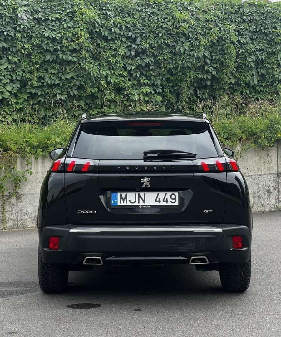 Black Peugeot 2008 2022 in Vilnius, with an engine capacity of 1.20 L and mileage of 59 thousand km for 18900 €, photo 10 on AUTOMOTO.COM.LV