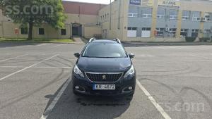 Blue Peugeot 2008 2017 in Riga, with an engine capacity of 1.20 L and mileage of 141 thousand km for 4750 €, photo  on AUTOMOTO.COM.LV