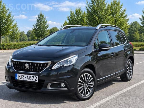 Blue Peugeot 2008 2017 in Riga, with an engine capacity of 1.20 L and mileage of 141 thousand km for 4900 €, photo 6 on AUTOMOTO.COM.LV