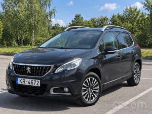 Zils Peugeot 2008 2017 Rīga, ar dzinēja tilpumu 1.20 L un nobraukumu 141 tūkst. km par 4900 €, foto  vietnē AUTOMOTO.COM.LV