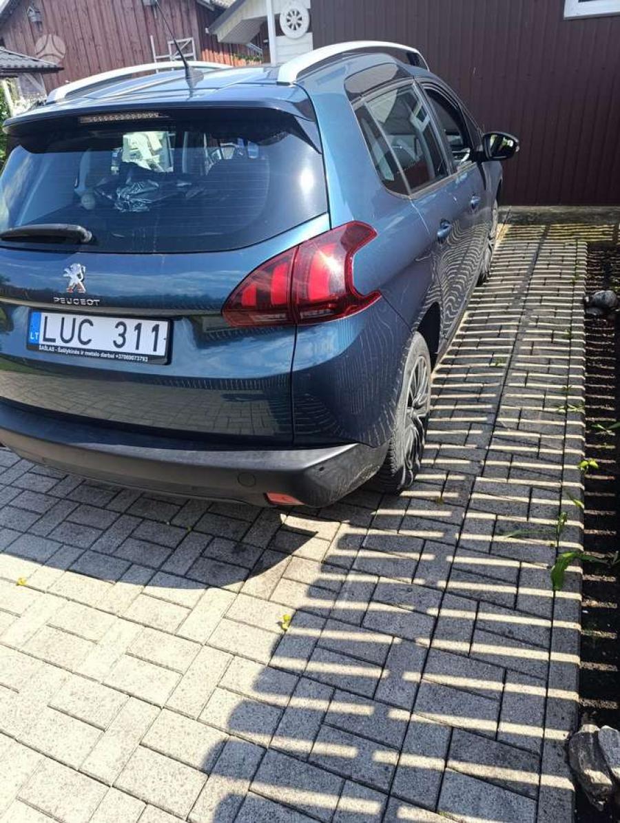 Zils Peugeot 2008 2018 Šauļi, ar dzinēja tilpumu 1.20 L un nobraukumu 92 tūkst. km par 6000 €, foto 6 vietnē AUTOMOTO.COM.LV
