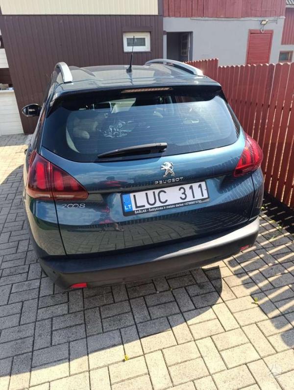 Zils Peugeot 2008 2018 Šauļi, ar dzinēja tilpumu 1.20 L un nobraukumu 92 tūkst. km par 6000 €, foto 6 vietnē AUTOMOTO.COM.LV