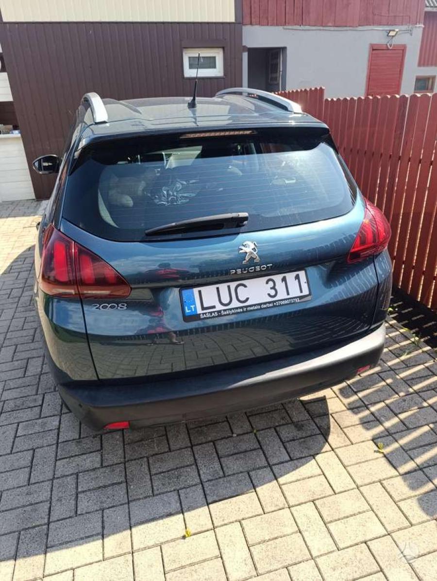 Zils Peugeot 2008 2018 Šauļi, ar dzinēja tilpumu 1.20 L un nobraukumu 92 tūkst. km par 6000 €, foto 7 vietnē AUTOMOTO.COM.LV
