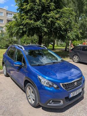 Blue Peugeot 2008 2019 in Vilnius, with an engine capacity of 1.20 L and mileage of 43 thousand km for 6500 €, photo 3 on AUTOMOTO.COM.LV