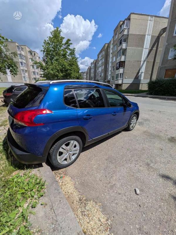 Blue Peugeot 2008 2019 in Vilnius, with an engine capacity of 1.20 L and mileage of 43 thousand km for 6500 €, photo 6 on AUTOMOTO.COM.LV