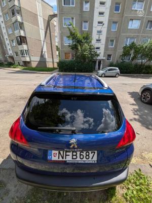 Blue Peugeot 2008 2019 in Vilnius, with an engine capacity of 1.20 L and mileage of 43 thousand km for 6500 €, photo 8 on AUTOMOTO.COM.LV