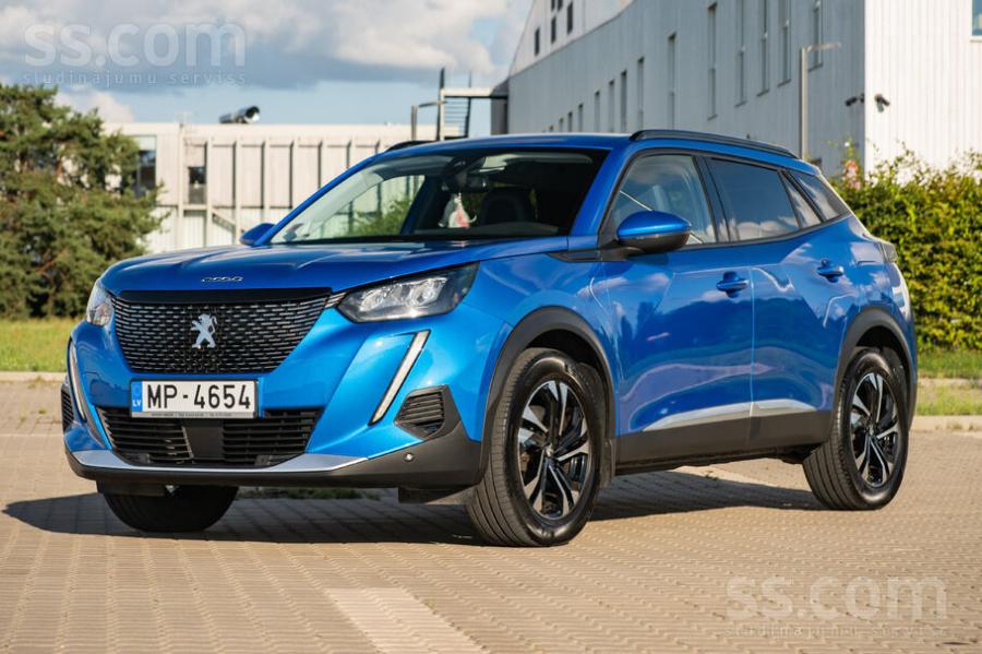 Zils Peugeot 2008 2020 Rīga, ar dzinēja tilpumu 1.50 L un nobraukumu 68 tūkst. km par 19690 €, foto 1 vietnē AUTOMOTO.COM.LV