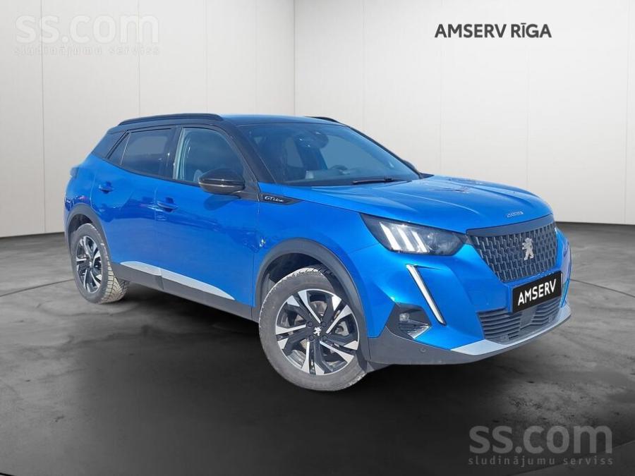 Zils Peugeot 2008 2020 Rīga, ar dzinēja tilpumu 1.50 L un nobraukumu 107 tūkst. km par 13900 €, foto 4 vietnē AUTOMOTO.COM.LV