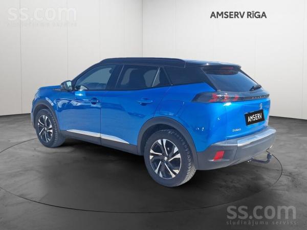 Blue Peugeot 2008 2020 in Riga, with an engine capacity of 1.50 L and mileage of 107 thousand km for 13900 €, photo 4 on AUTOMOTO.COM.LV