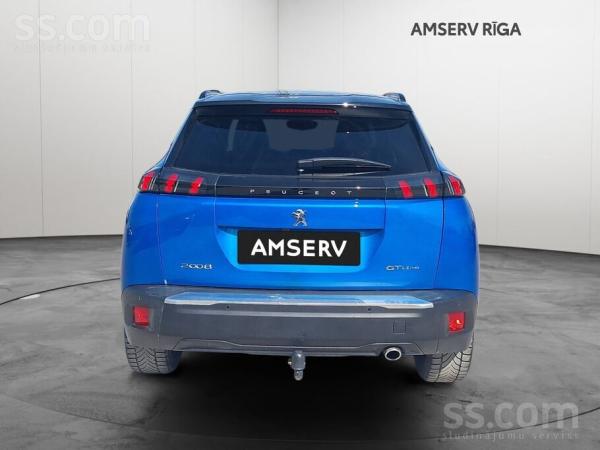 Blue Peugeot 2008 2020 in Riga, with an engine capacity of 1.50 L and mileage of 107 thousand km for 13900 €, photo 6 on AUTOMOTO.COM.LV