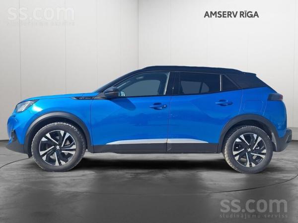 Blue Peugeot 2008 2020 in Riga, with an engine capacity of 1.50 L and mileage of 107 thousand km for 13900 €, photo 7 on AUTOMOTO.COM.LV