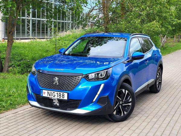 Zils Peugeot 2008 2020 Šauļi, ar dzinēja tilpumu 1.50 L un nobraukumu 122 tūkst. km par 10500 €, foto 2 vietnē AUTOMOTO.COM.LV