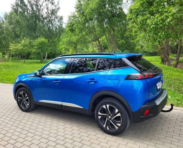 Zils Peugeot 2008 2020 Šauļi, ar dzinēja tilpumu 1.50 L un nobraukumu 122 tūkst. km par 10500 €, foto 5 vietnē AUTOMOTO.COM.LV