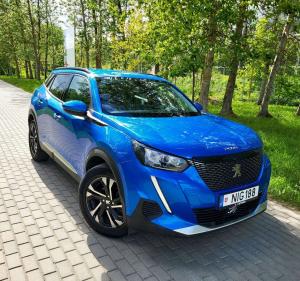 Blue Peugeot 2008 2020 in Siauliai, with an engine capacity of 1.50 L and mileage of 122 thousand km for 10500 €, photo 12 on AUTOMOTO.COM.LV