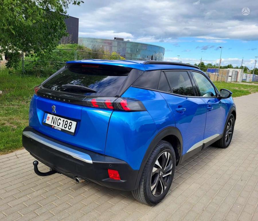 Blue Peugeot 2008 2020 in Siauliai, with an engine capacity of 1.50 L and mileage of 122 thousand km for 10500 €, photo 17 on AUTOMOTO.COM.LV