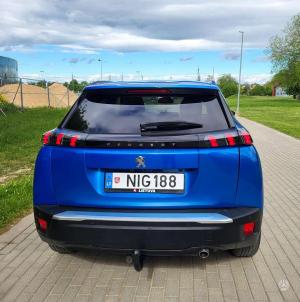 Blue Peugeot 2008 2020 in Siauliai, with an engine capacity of 1.50 L and mileage of 122 thousand km for 10500 €, photo 18 on AUTOMOTO.COM.LV