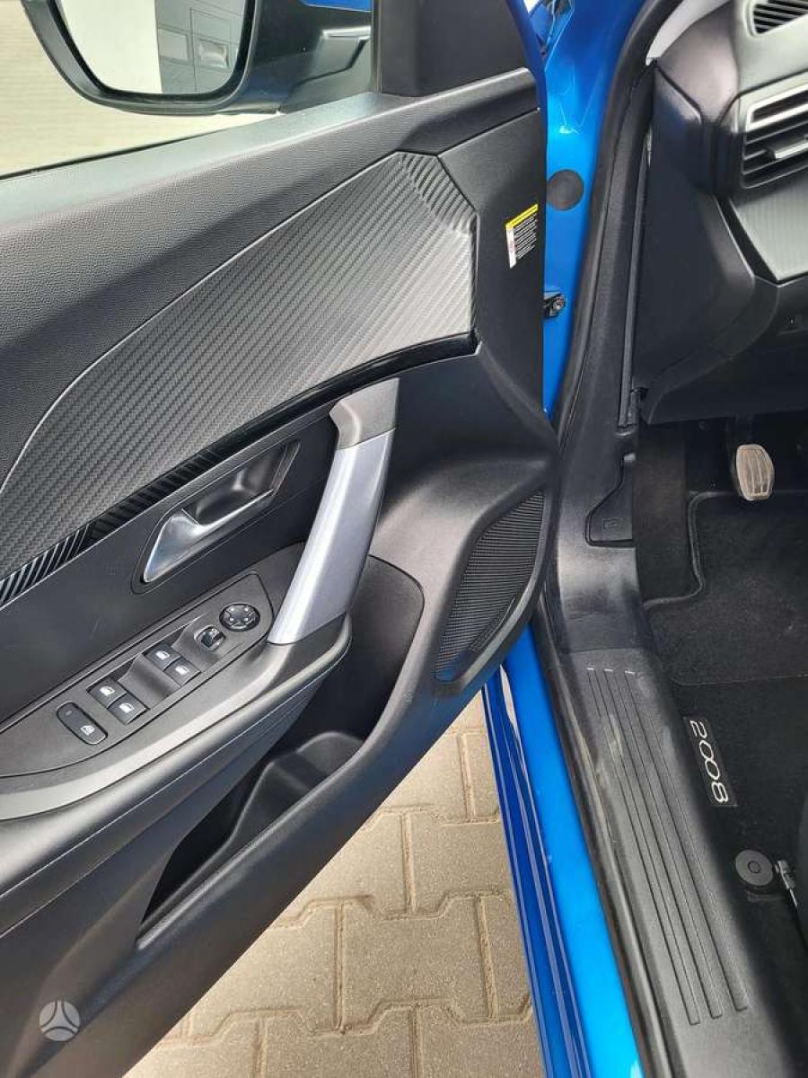 Blue Peugeot 2008 2020 in Siauliai, with an engine capacity of 1.50 L and mileage of 122 thousand km for 10500 €, photo 28 on AUTOMOTO.COM.LV