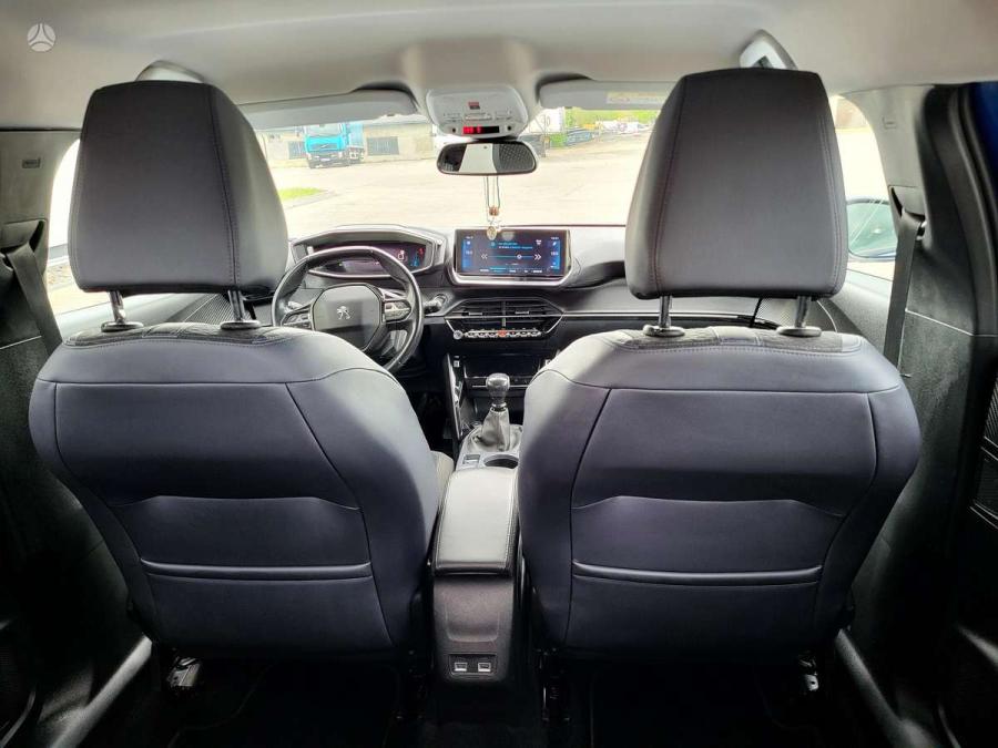 Blue Peugeot 2008 2020 in Siauliai, with an engine capacity of 1.50 L and mileage of 122 thousand km for 10500 €, photo 31 on AUTOMOTO.COM.LV