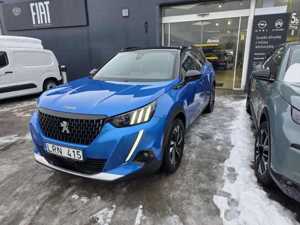 Zils Peugeot 2008 2021 Klaipėda, ar dzinēja tilpumu 1.20 L un nobraukumu 62 tūkst. km par 16900 €, foto 2 vietnē AUTOMOTO.COM.LV