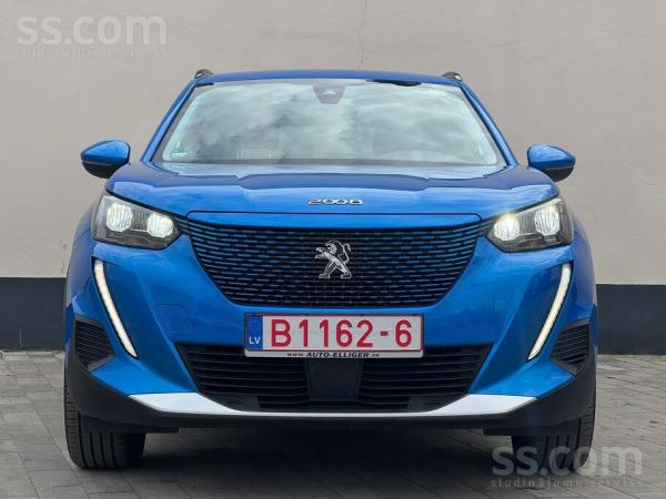 Blue Peugeot 2008 2021 in Riga, with an engine capacity of 0.00 L and mileage of 70 thousand km for 14200 €, photo 2 on AUTOMOTO.COM.LV