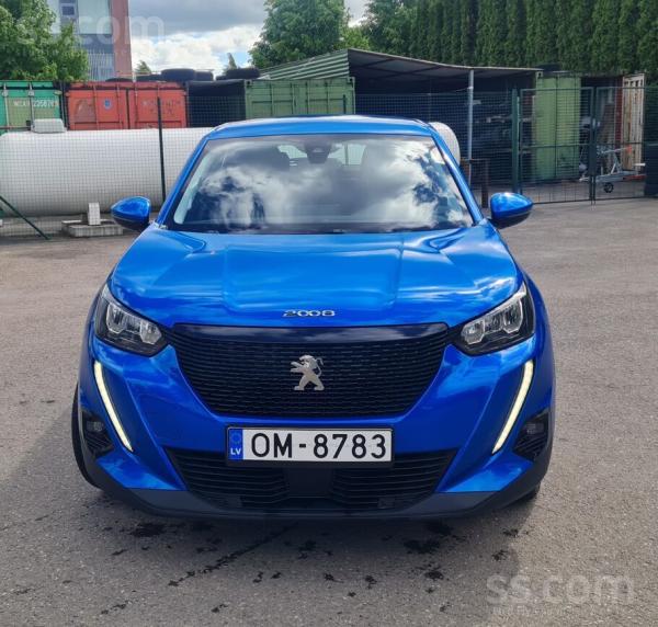 Blue Peugeot 2008 2021 in Jelgava, with an engine capacity of 1.50 L and mileage of 0 thousand km for 10490 €, photo 1 on AUTOMOTO.COM.LV