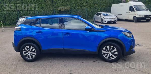 Blue Peugeot 2008 2021 in Jelgava, with an engine capacity of 1.50 L and mileage of 0 thousand km for 10490 €, photo 5 on AUTOMOTO.COM.LV