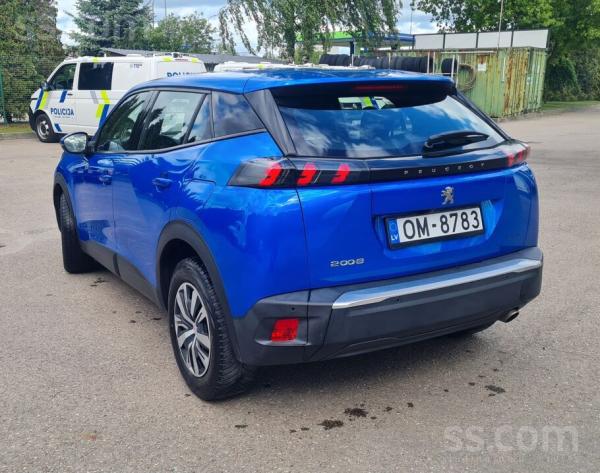 Blue Peugeot 2008 2021 in Jelgava, with an engine capacity of 1.50 L and mileage of 0 thousand km for 10490 €, photo 7 on AUTOMOTO.COM.LV