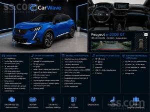 Zils Peugeot 2008 2021 Rīga, ar dzinēja tilpumu 1.60 L un nobraukumu 92 tūkst. km par 18900 €, foto  vietnē AUTOMOTO.COM.LV